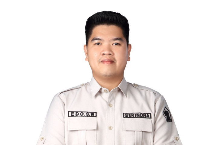 Anggota DPRD Lamsel dari Fraksi Gerindra Edo Saputra Wijaya, Sambut ...